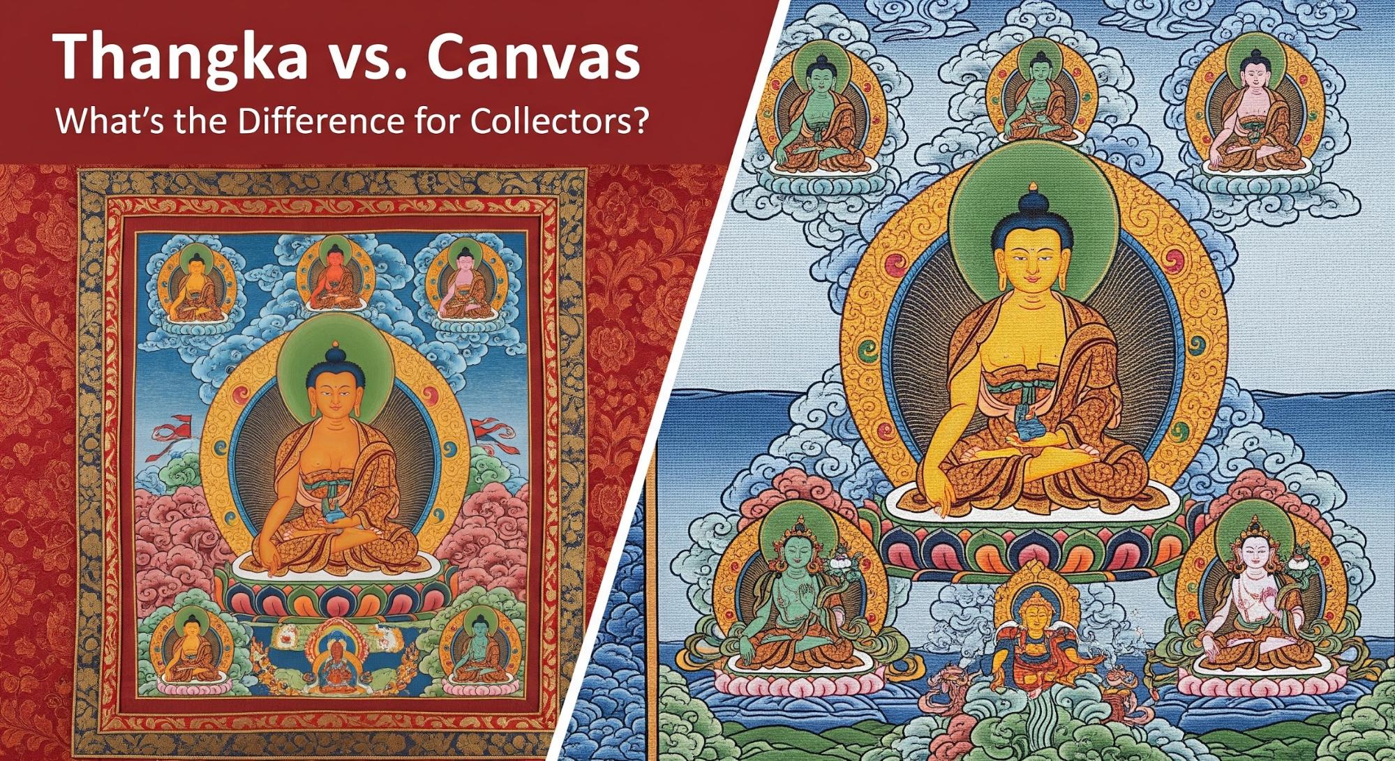 Nepali Canvas Painting: Thangka vs Canvas Art – Artofnepal